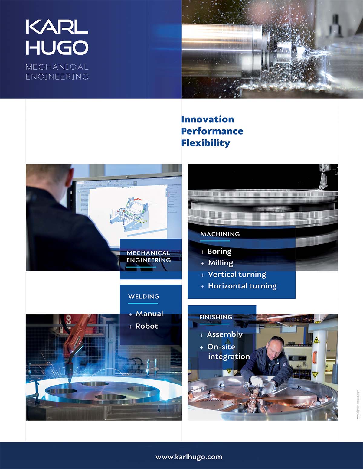 Innovation, excellence, flexibility